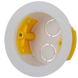 Cloud - 1 Gang Circular Dry Lining Box (35MM) x 10